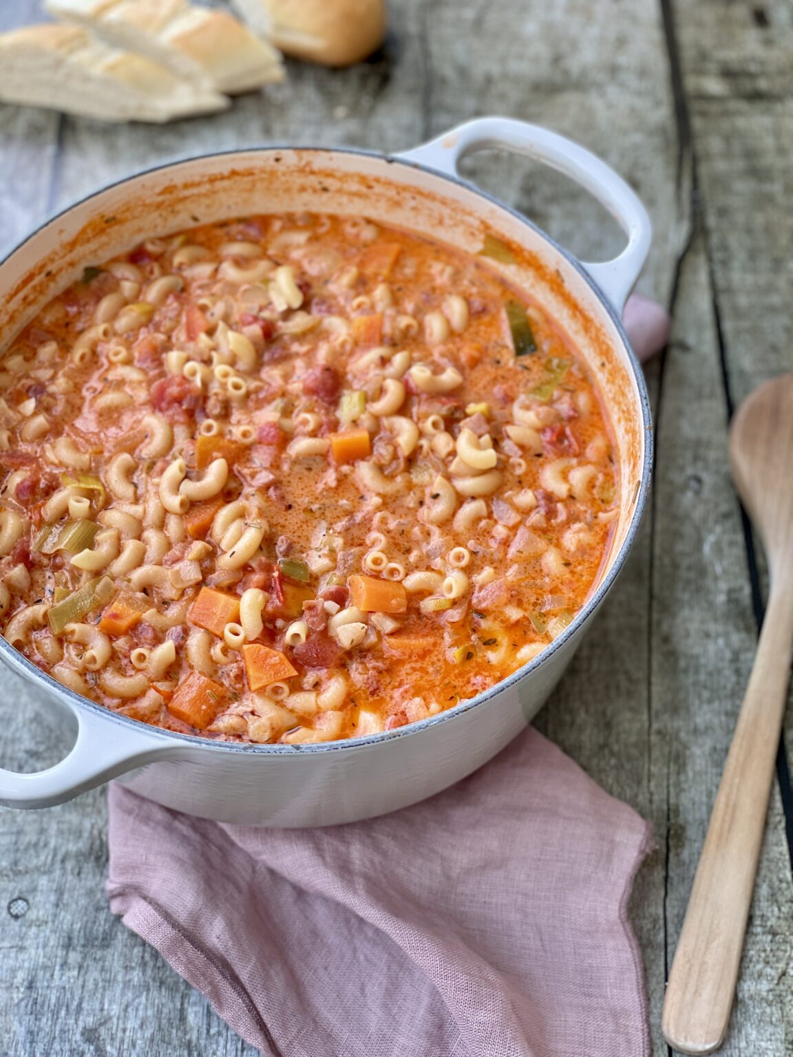 One pot baconsuppe - Madmusen