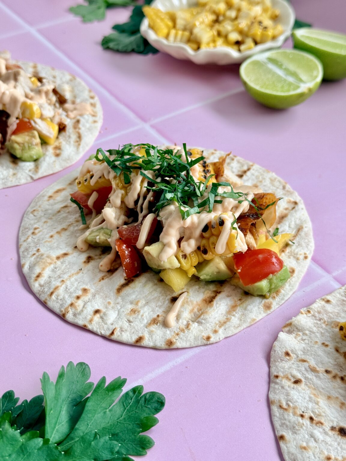 Tortilla med kylling og mango | Madmusen